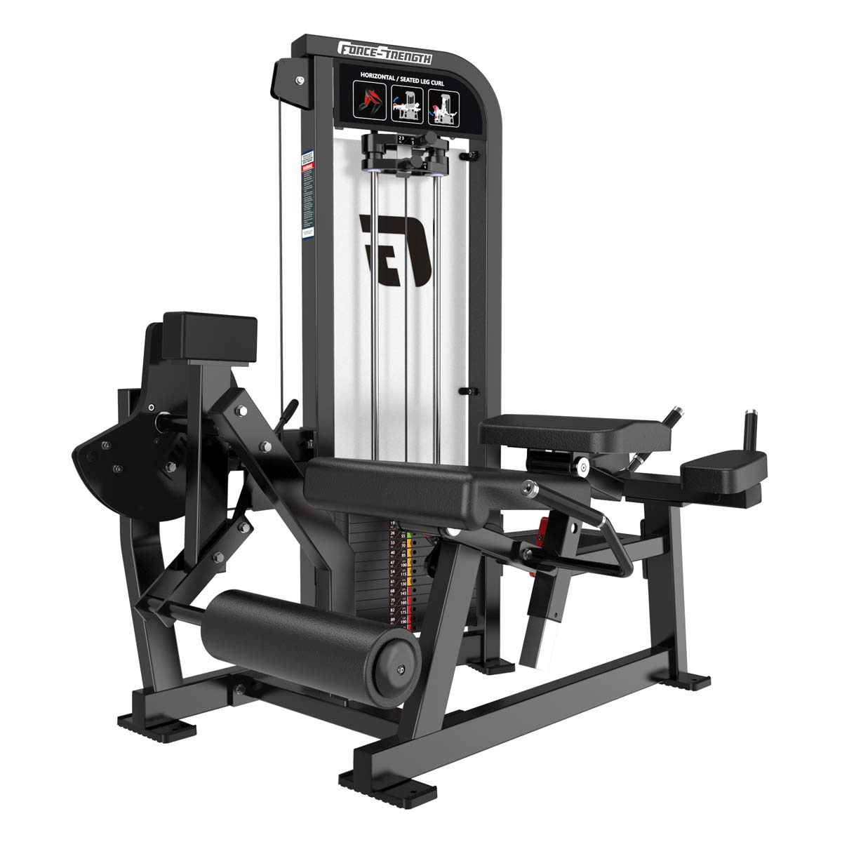 G-Force Strength - Selectorized Series - Prone Leg Curl and Leg Extension